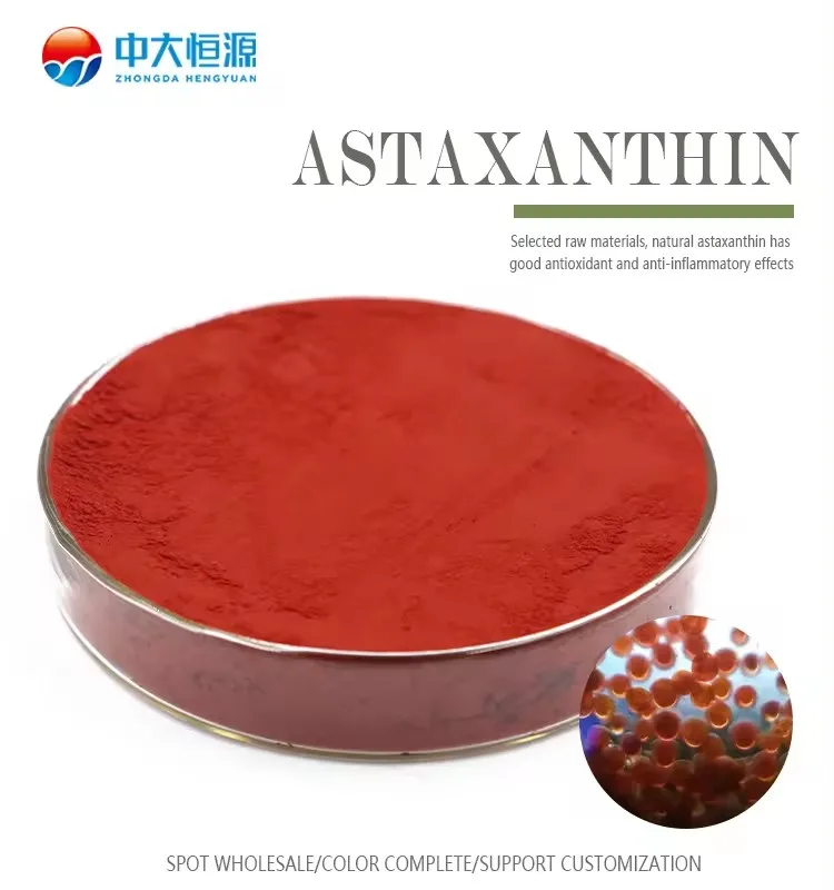 Organic Astaxanthin Powder Bulk Food Grade Natural Astaxanthin Softgel ...