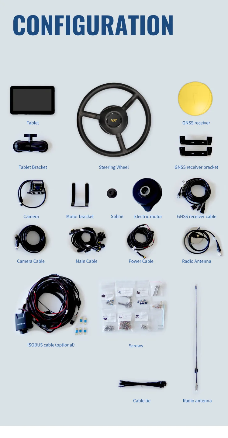 NST N500 GNSS Auto Steering System Autopilot Motor Drive System ...
