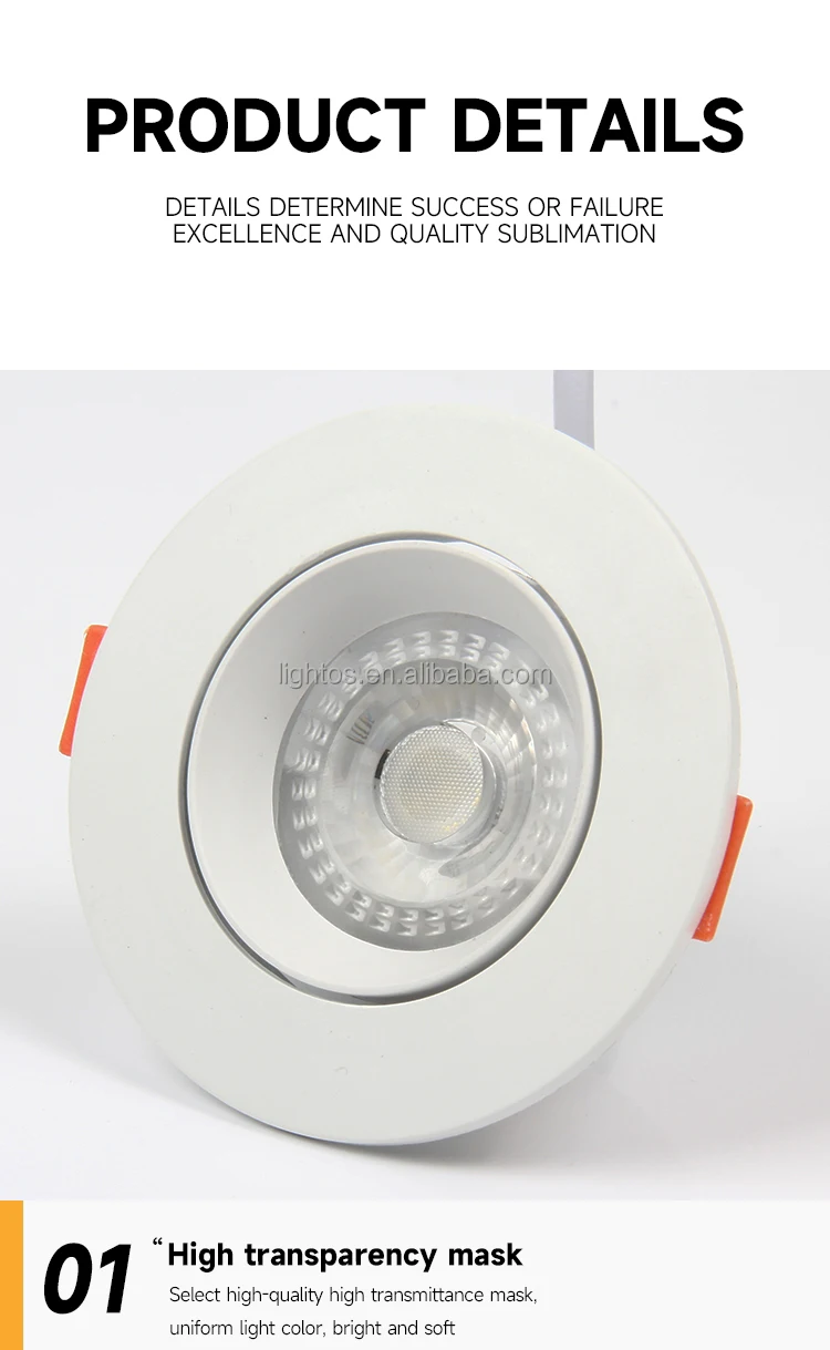 High Quality Ceiling Spot Downlight - Adjustable & Efficient