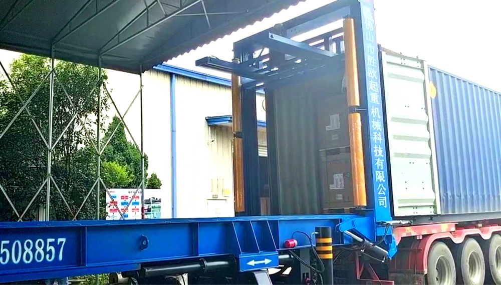 Autometic Container Loading Equipment System Loading Wood And Timber In ...