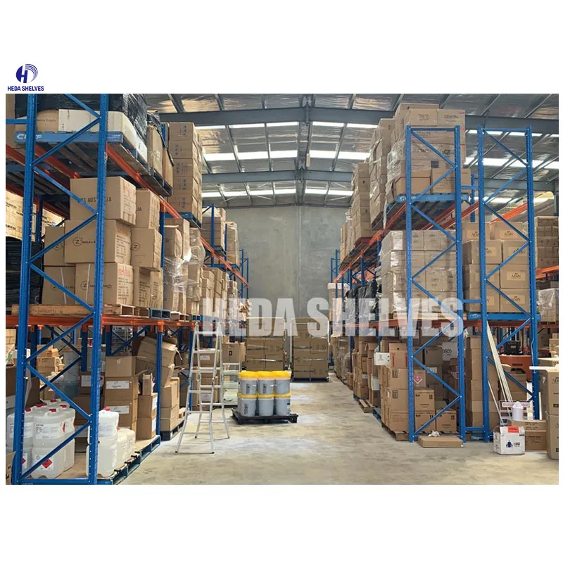 Structural Steel Pallet Rack Shelving Unit Pallet Storage Systems ...