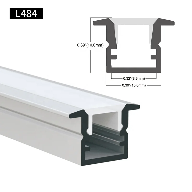 Customization Linear Lamp Alu Profil Channel Extrusion PC Diffuser Cove ...