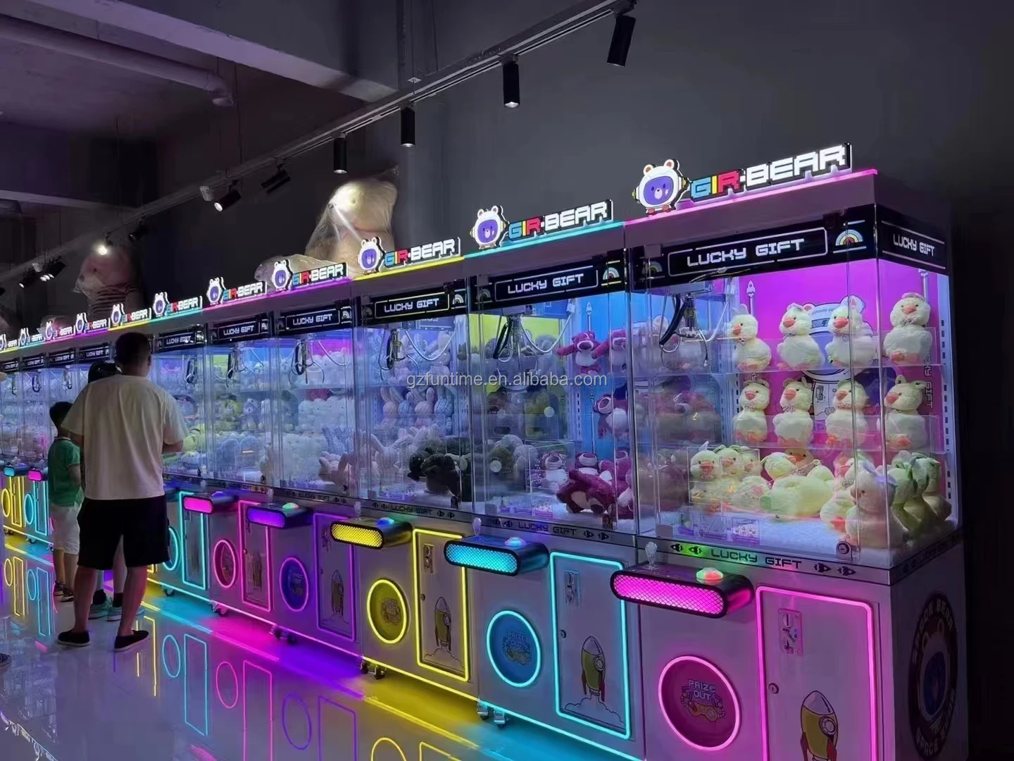Guangzhou Claw Machine Mini Claw Machine With Bill Acceptor Custom Claw ...