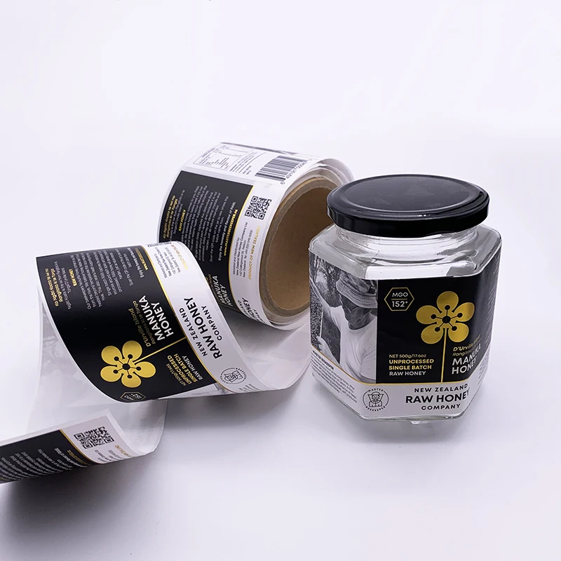 Personalized Logo Frozen Food Lasting Labelling Sticker