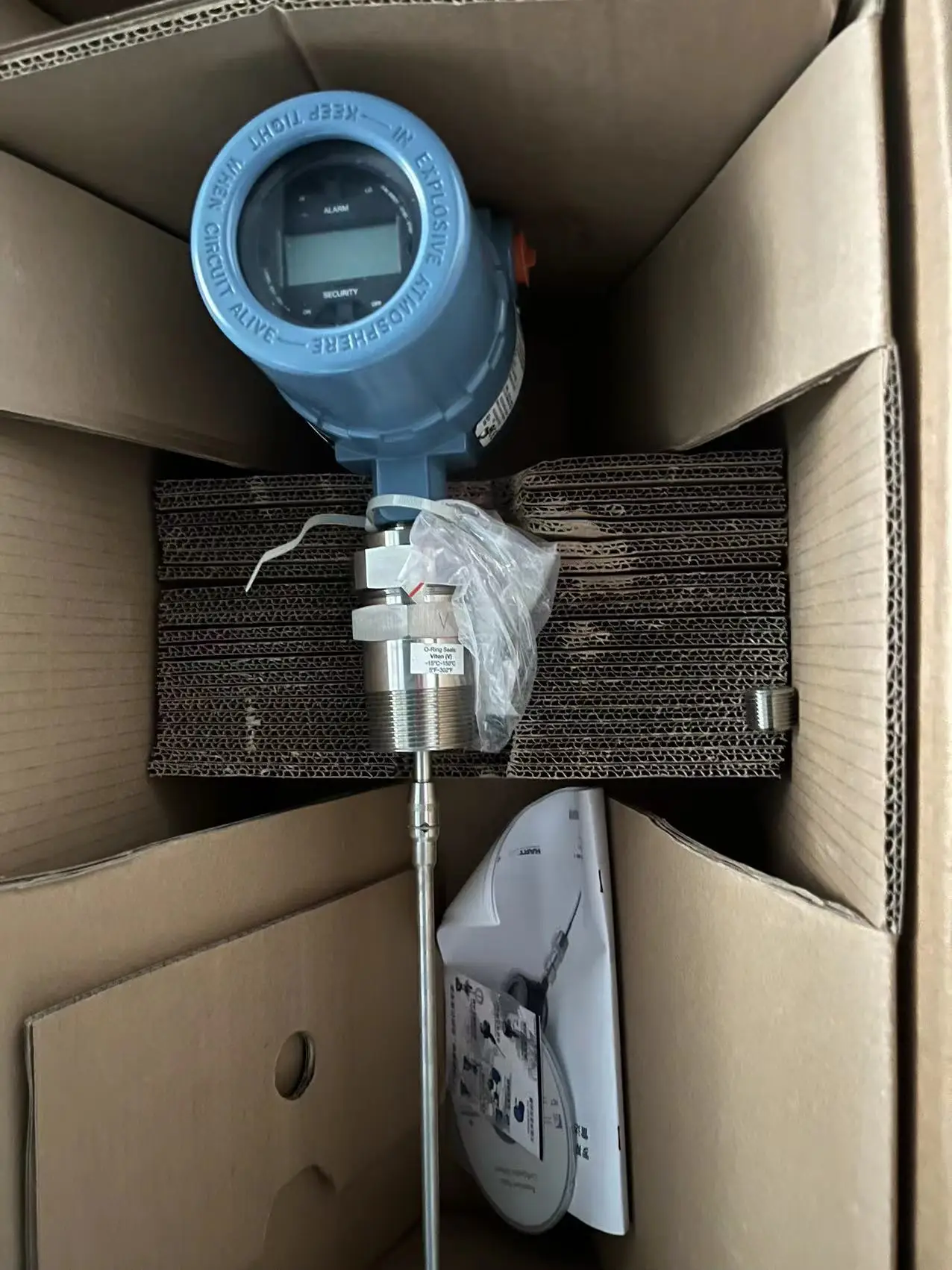 Rose Mount Guided Wave Radar Level Gauge 3302 Level Transmitter ...