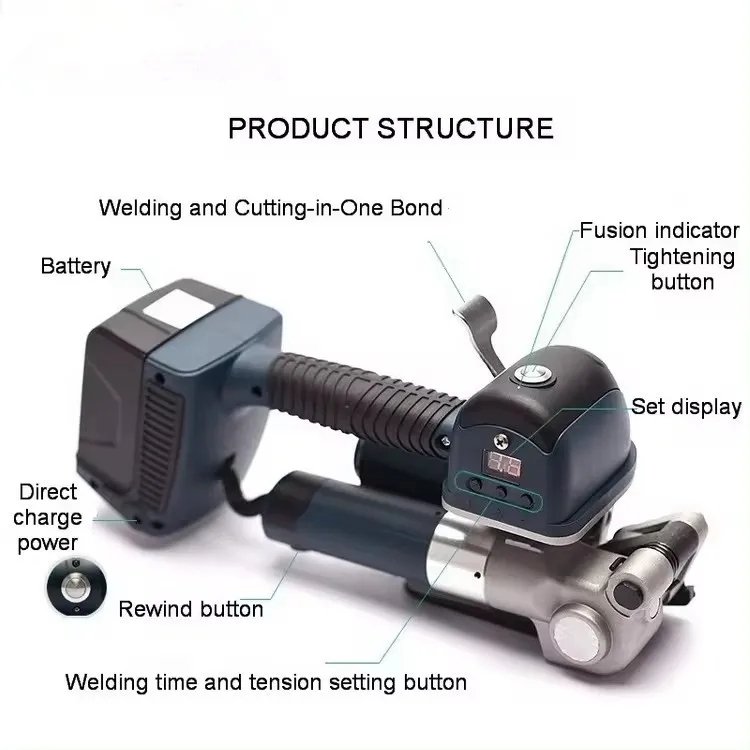 DD19 Electric Battery Powered Strapping Tool - Easy & Efficient