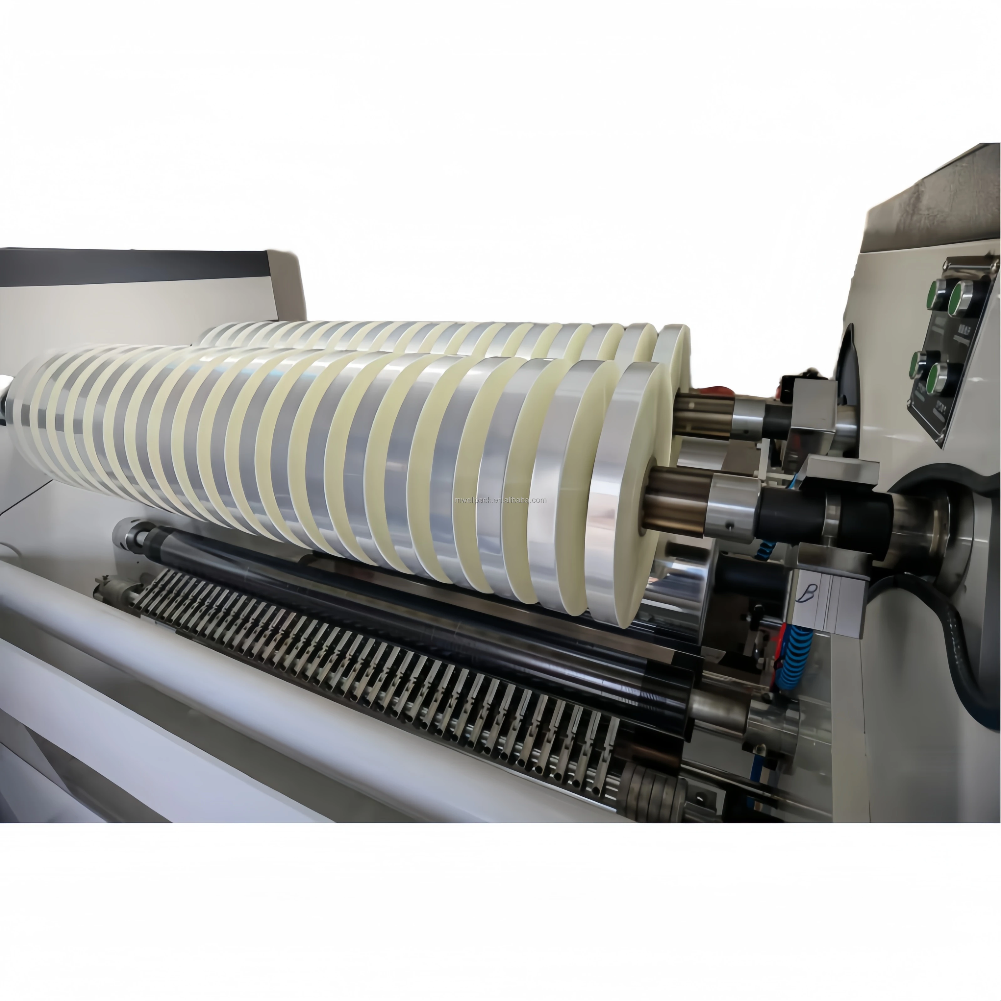 Voice Coil Slitting Online Rewind Rewinding Machine For Plastic Thin ...