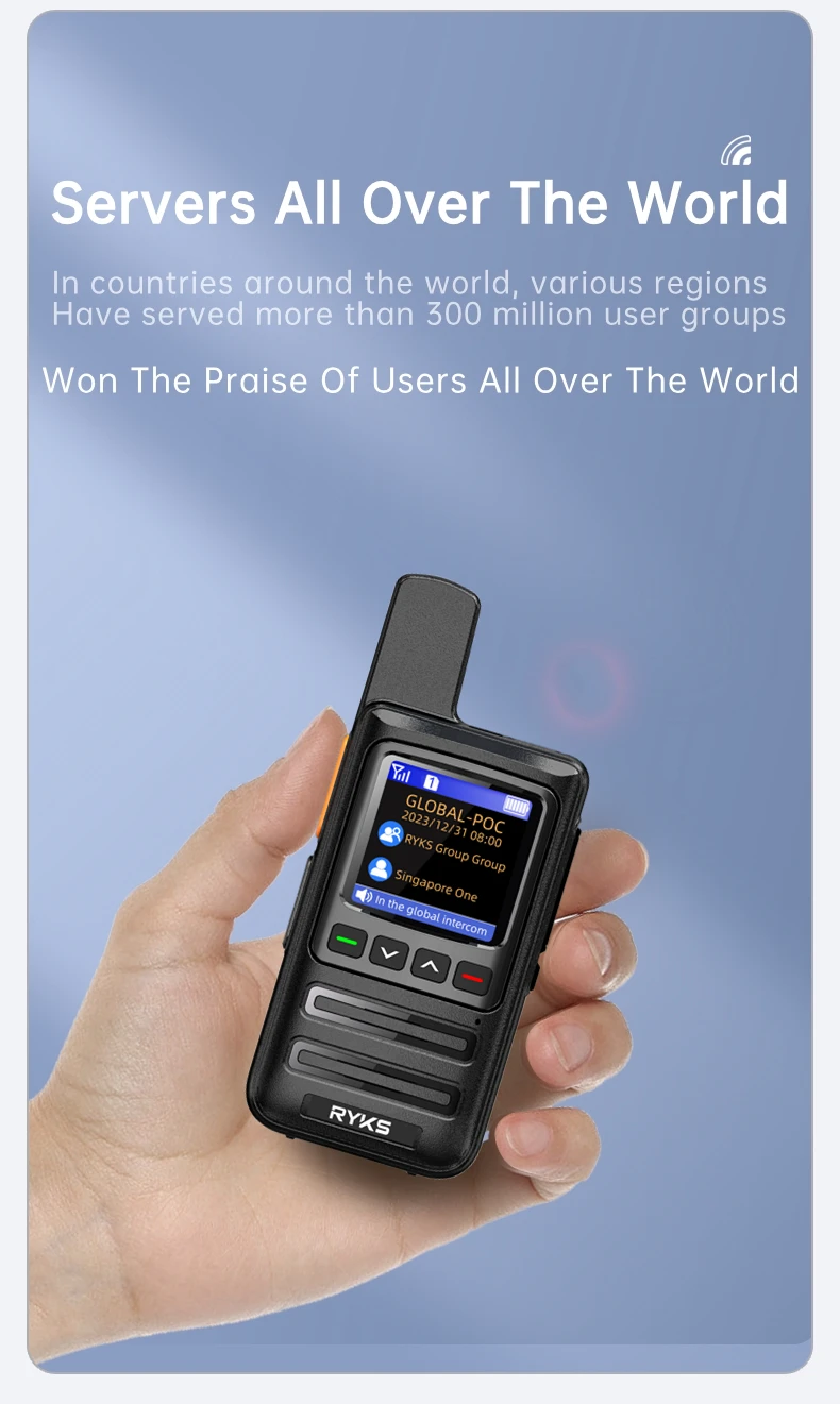 4G Full Band Two Way Radio - Long Range Intercom Phone