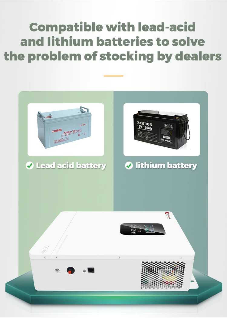 High Frequency 3kw 2.5kva 8kw 4000w 1800w Mppt Off Grid Hybrid Solar ...