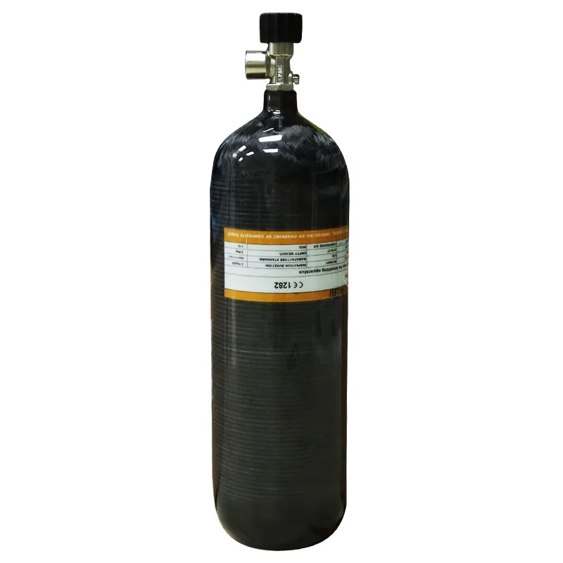 Empty 6.8l Hpa Air Carbon Fiber Co2 Bottle Tank,High Pressure Co2 ...