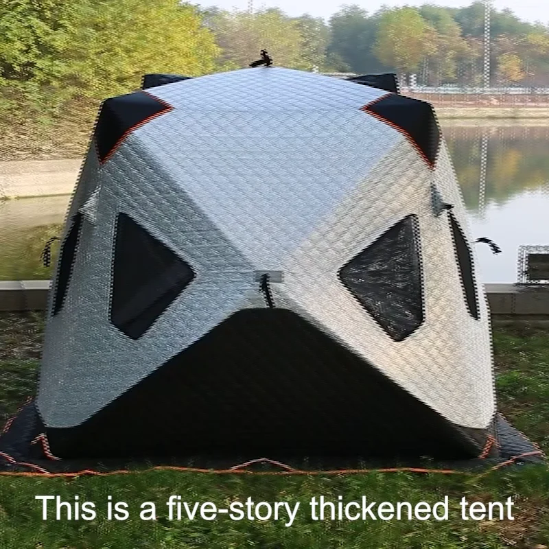 Ome Winter Insulated Big Sauna Tent Outdoor Camping Equipment Portable ...