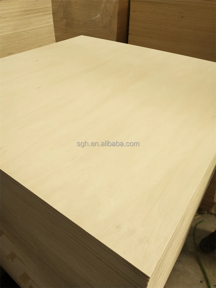 Wholesale Aircraft Grade Poplar Plywood For Engraving 3mm 4mm 5mm 7mm Laser Cutting Basswood ...