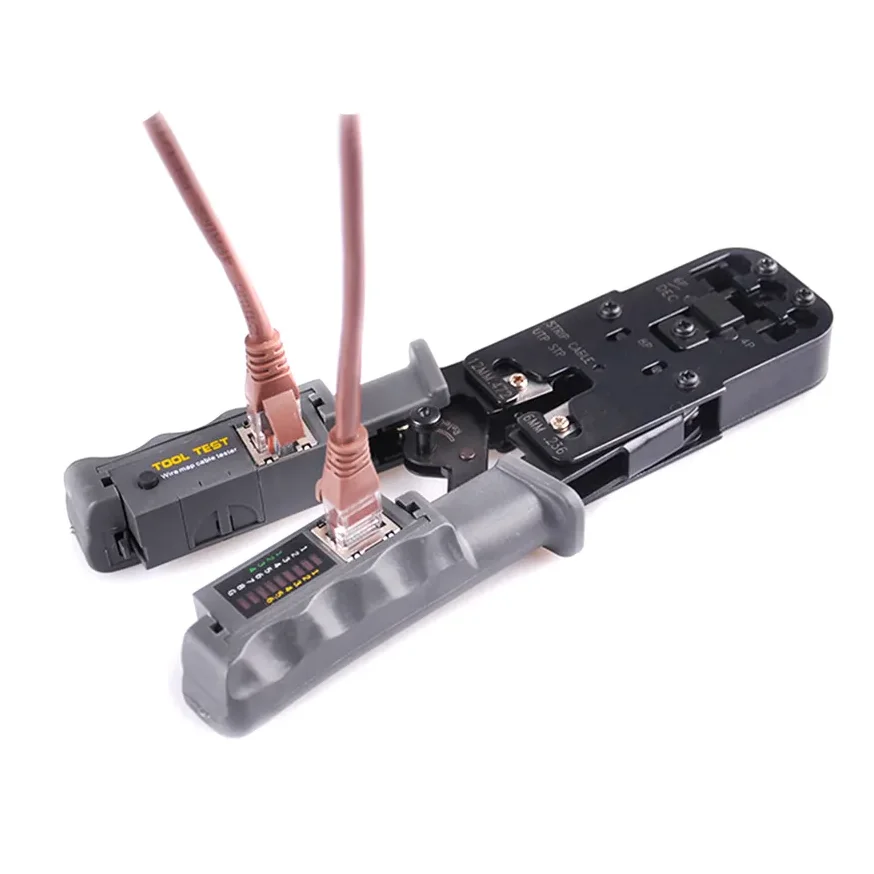 4P 6P 8P Network Tool Squeeze Crimping Wire Modular Crimper Piler Tool ...