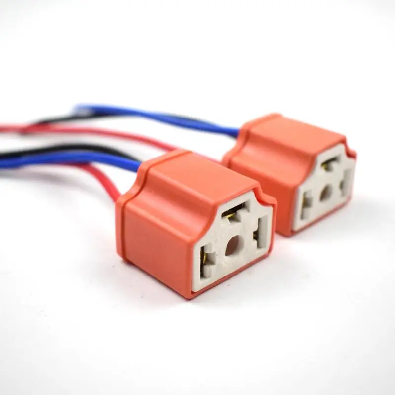 SKYEARTH High Quality H1 H3 Female Ceramic Socket Adapter With Wire ...