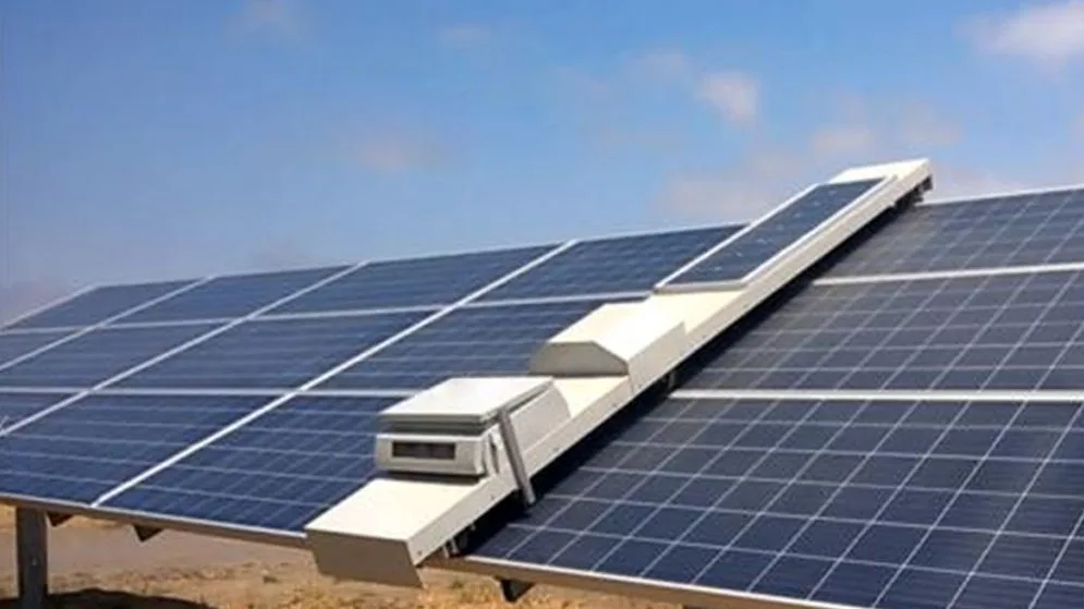 Sss Solar Automatic Solar Panel Cleaning Robot Equipment Solar Panel ...