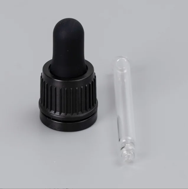 DIN18 18/415 Tamper Evident Ring Glass Dropper With Resistance Bulb for ...