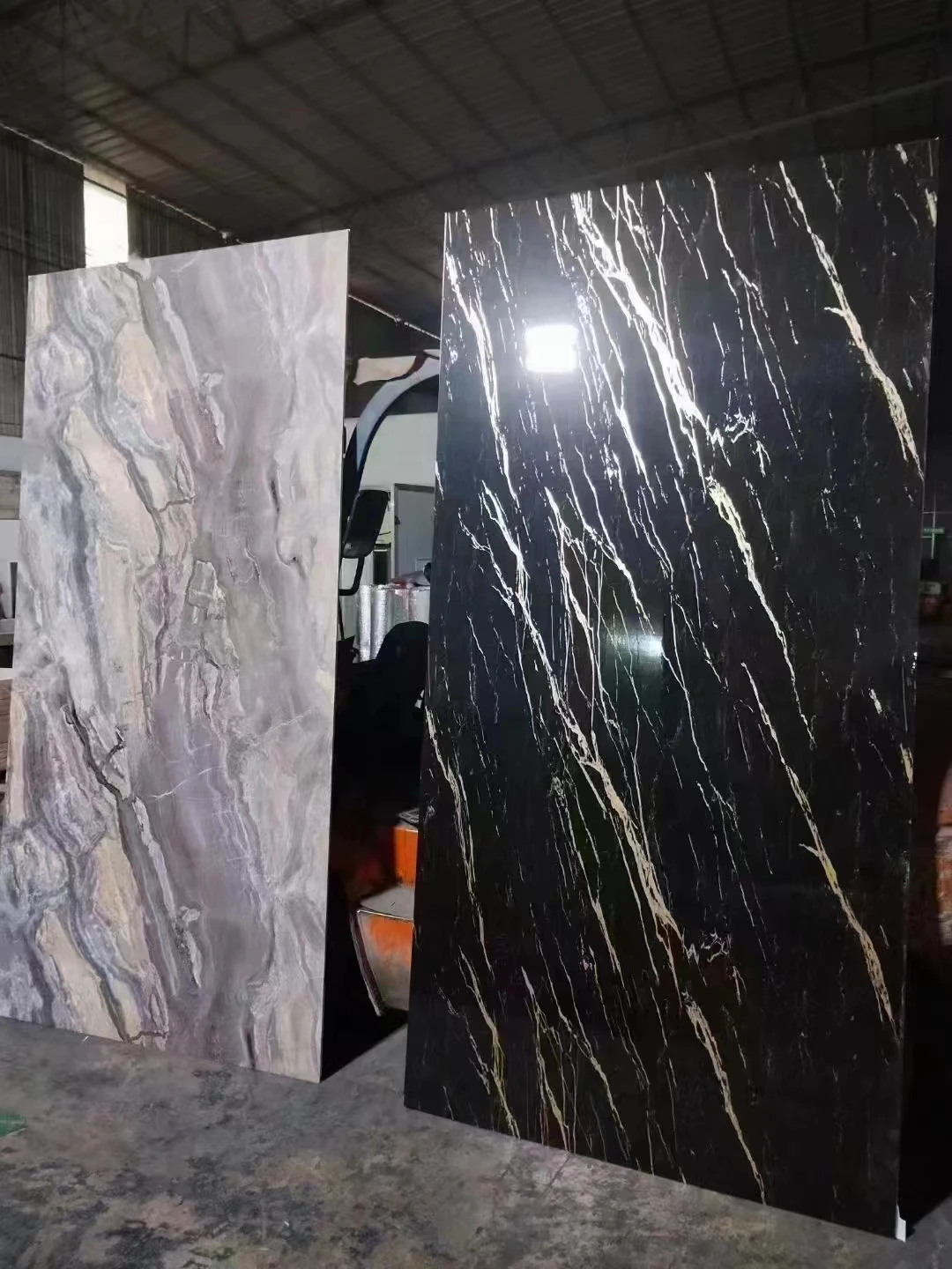 Modern Classic Style PVC UV Veneer Wall Panel Waterproof Artificial ...