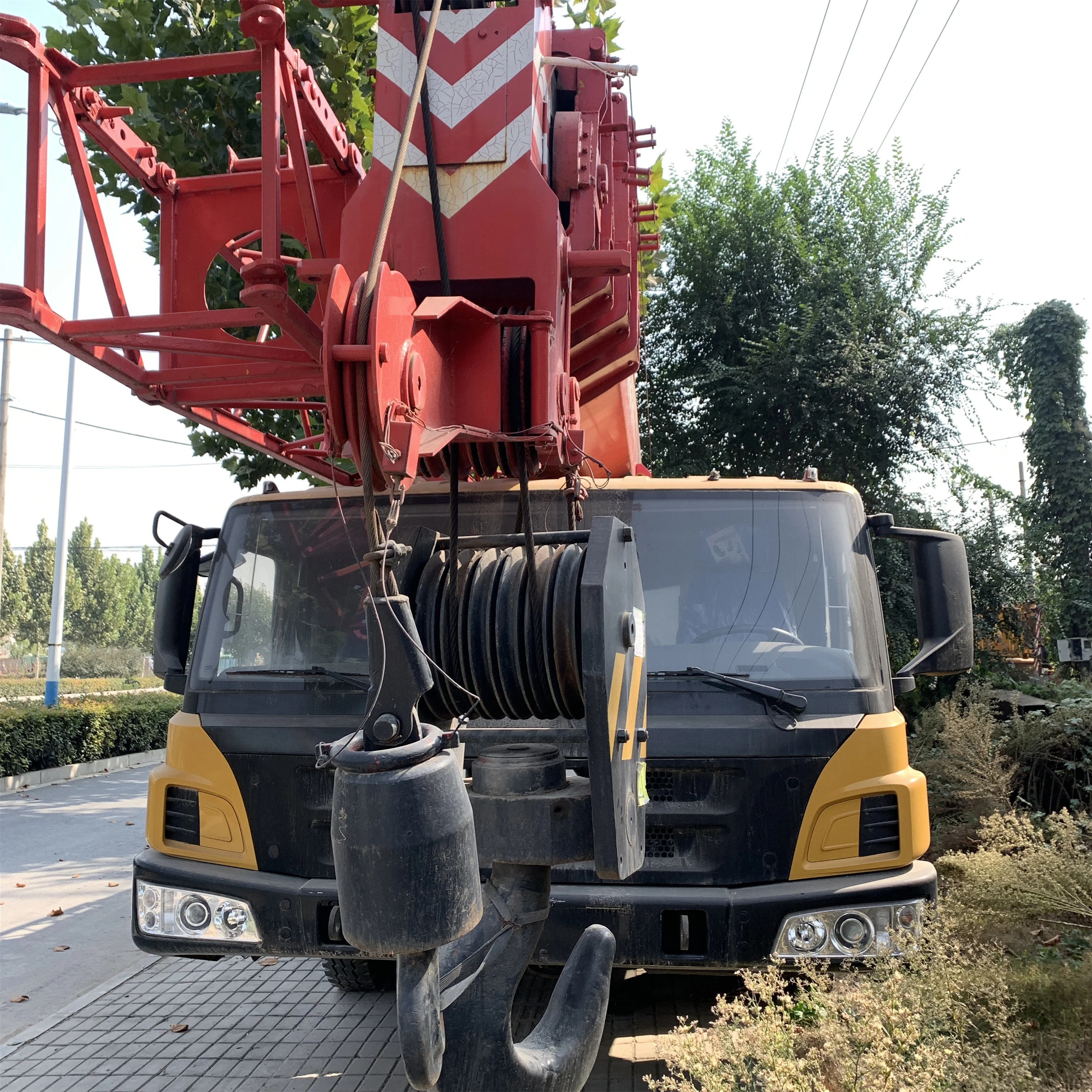 Lifting Crane Sany Stc 550/stc 650 Plush 50 Ton 65ton Machine Used Self ...