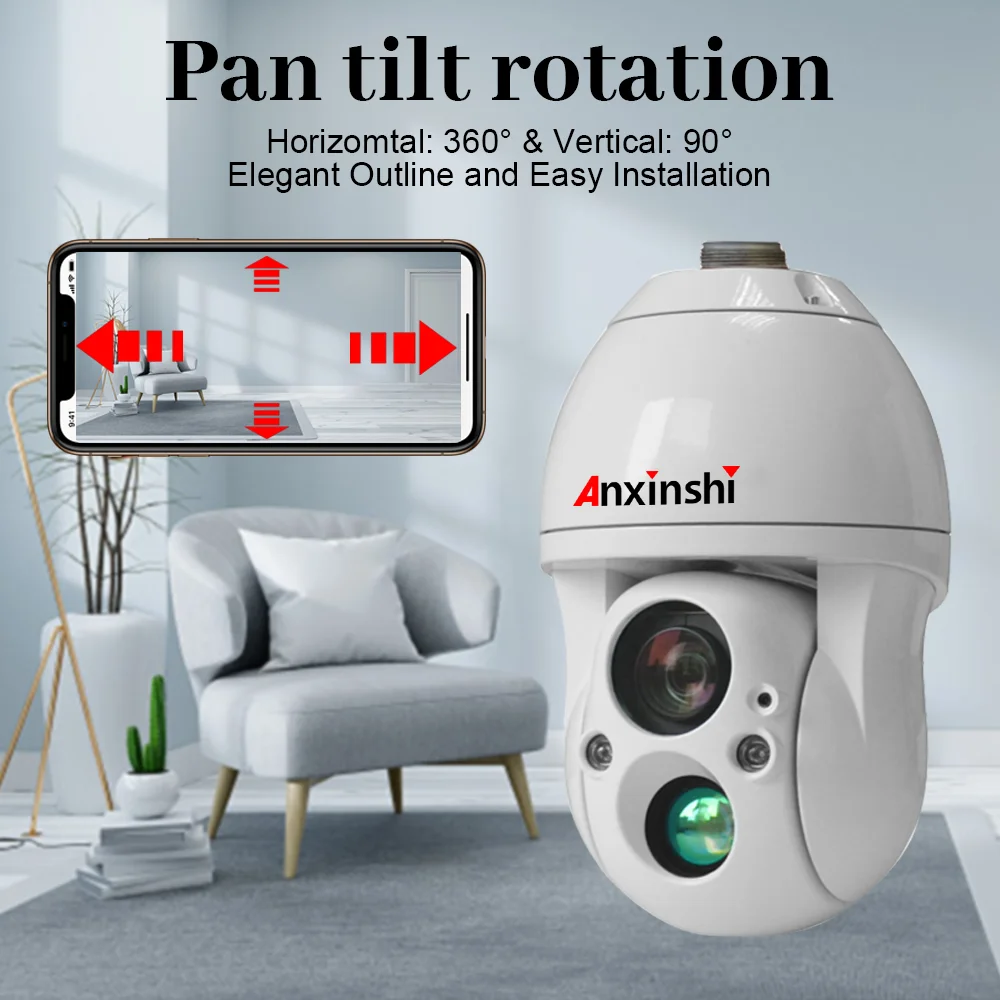 Anxinshi 8MP PTZ Camera - Professional 4K Video Conference