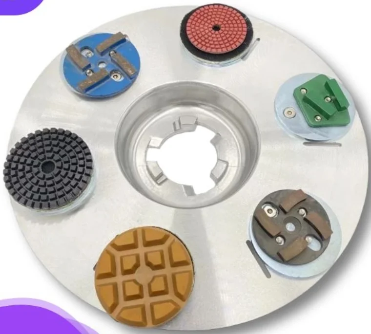 KARVA 17inch Aluminum Refurbishing Plate - Durable Grinding Tool