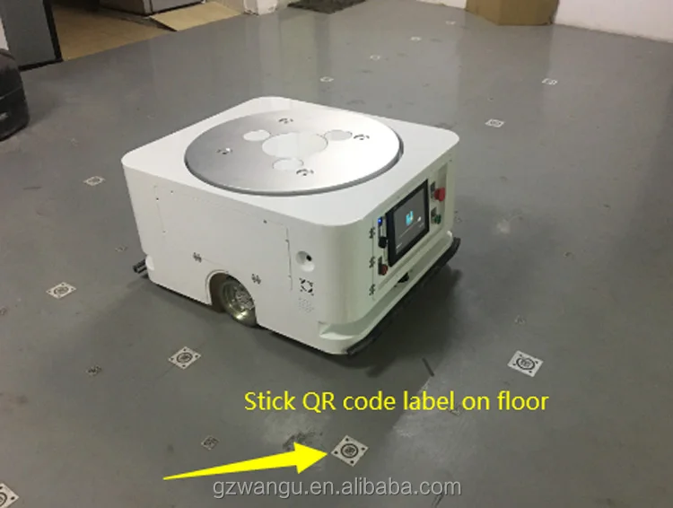 Qr代码导航agv自动导向车辆仓库物料搬运机器人 - Buy 自动导引车 (agv),自动导引车 Product on Alibaba.com