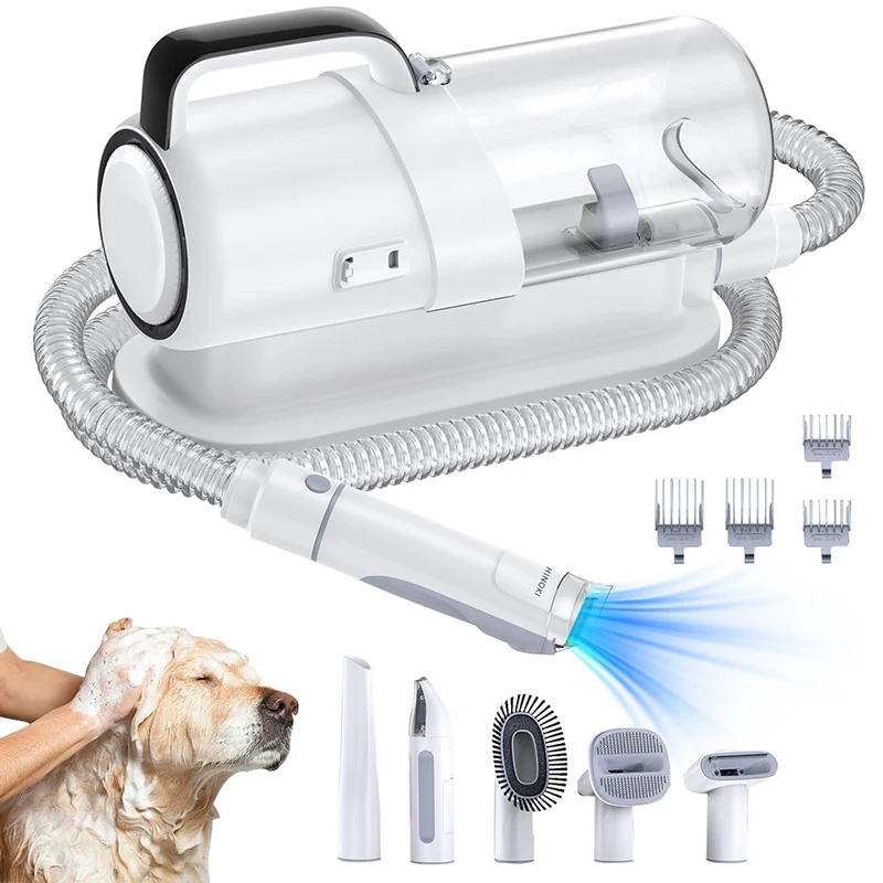 All in One Powerful Electric Pet Grooming Set Cat Dog Hair Trimmer ...