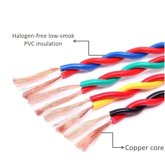 300v Rvs Twisted Pair Pvc Insulated 1.5/2.5/4/6mm2 - Buy Electric Copper Wire electrical Wire ...