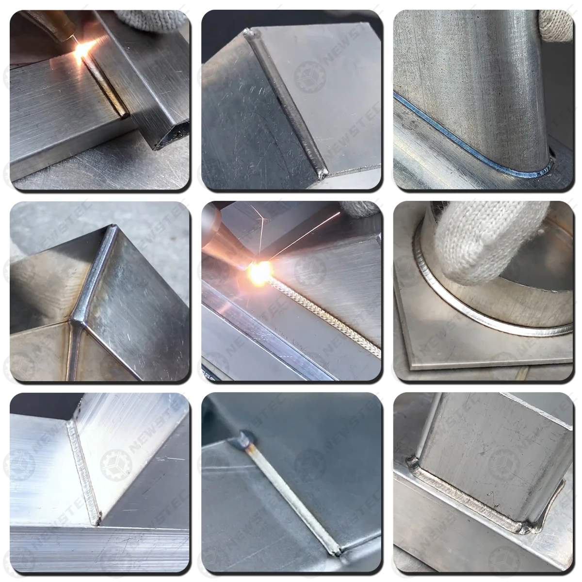 Stainless Steel Carbon Steel Aluminum Copper Fiber Laser Welding ...