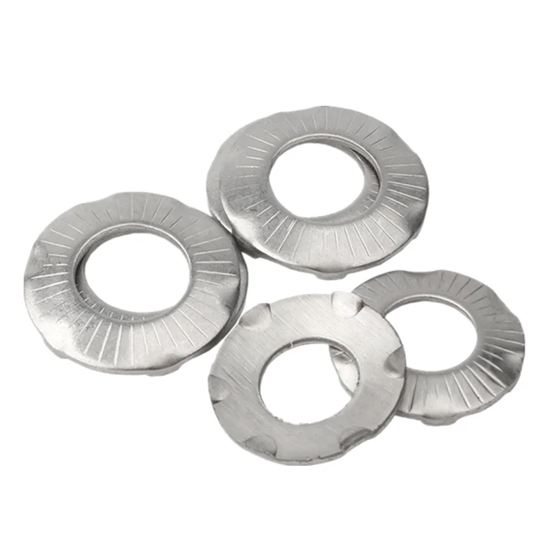 DIN 6795 Grounding Washers - Knurled Stainless Steel