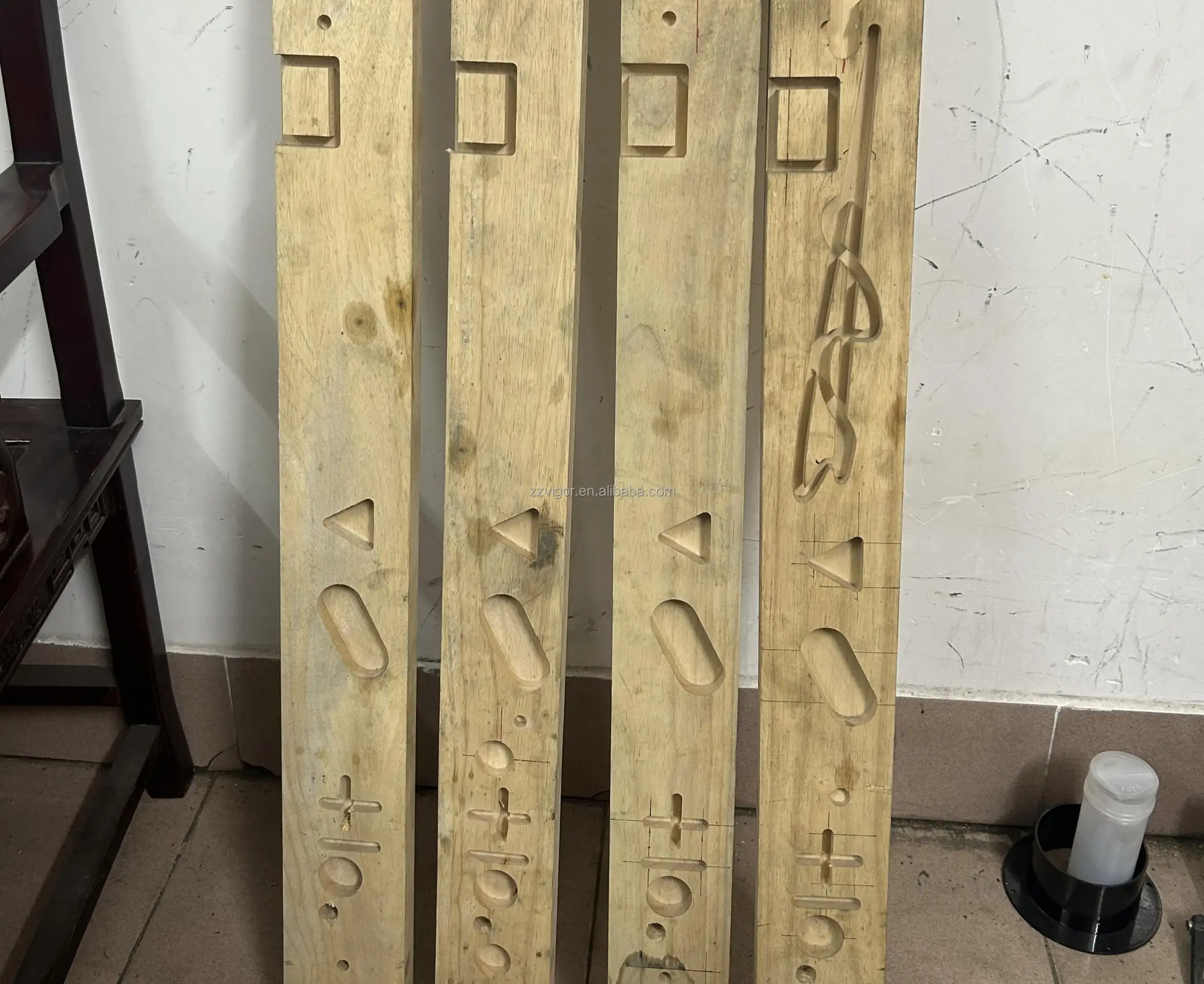 4 Axis Multi Head Mortise and Tenon Machine Automatic CNC Mortise ...