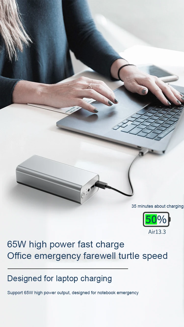 Professional Manufacturing PD Fast Charge 65w Charging Treasure 76W ...