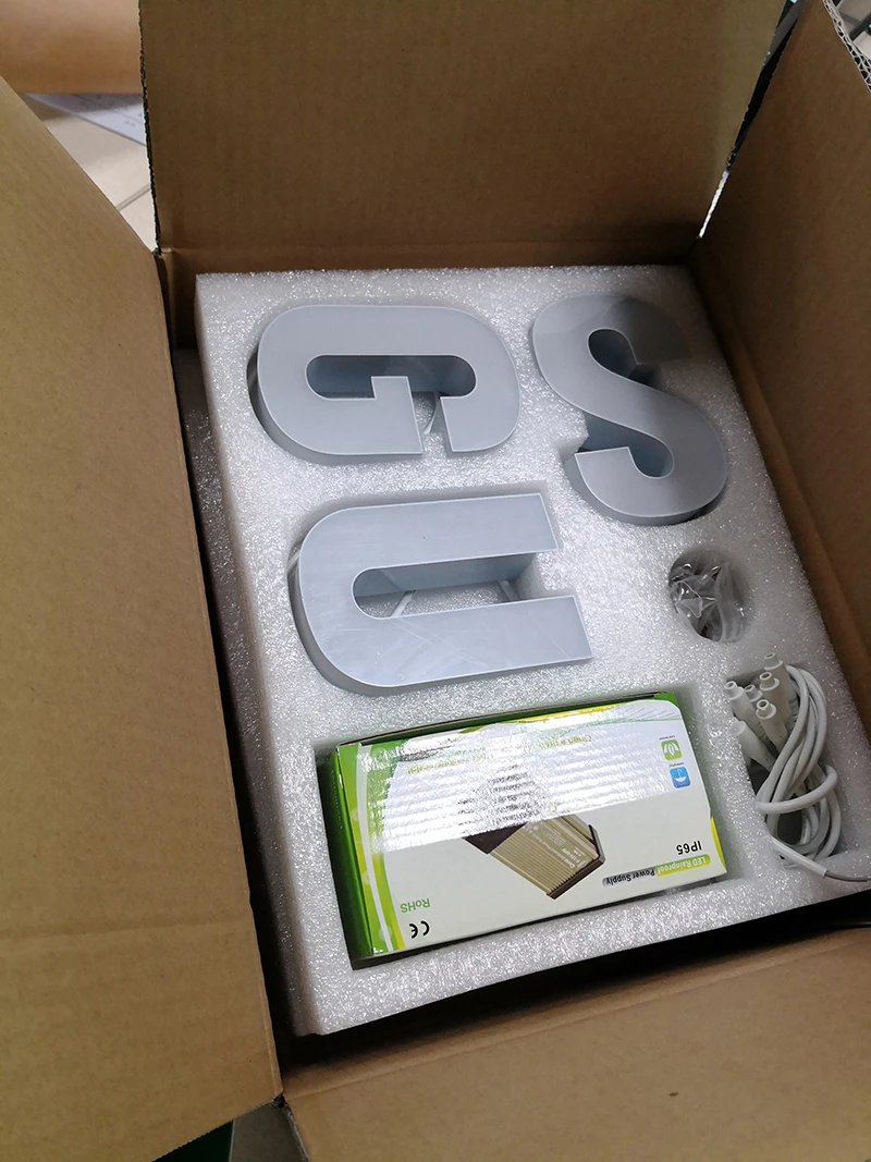 Factory Custom Led Light Logo Sign Advertising Led Light Letters 3d Led ...