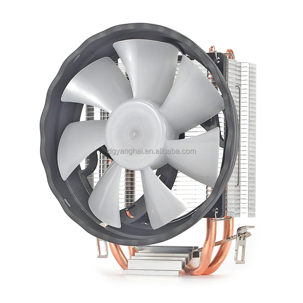 Universal Computer Gaming Radiator Lighted 2 Copper Pipe Cheap TDP 95W ...