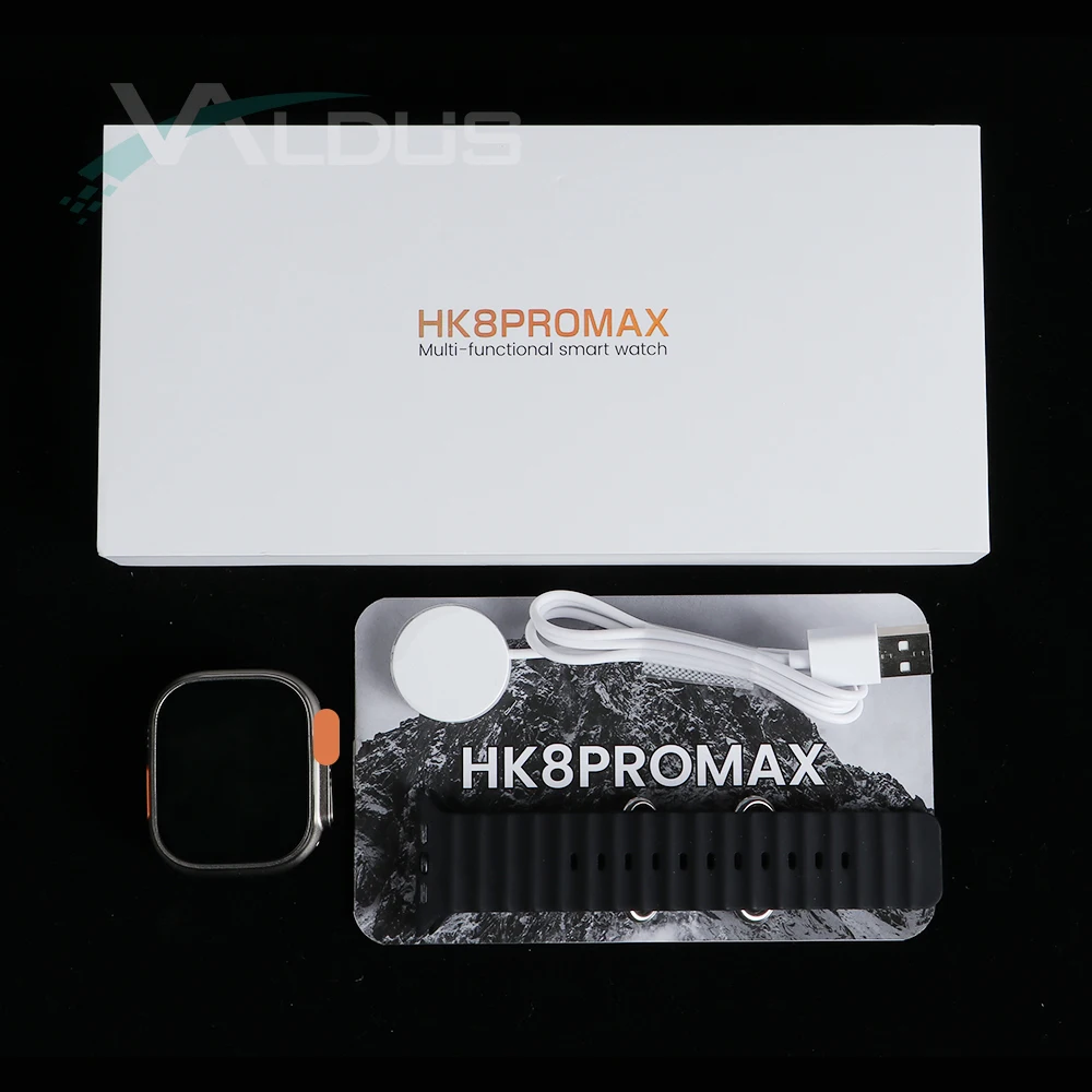 Hk8 Pro Max Smartwatch 2.02 Inch Amoled Waterproof Relogio Montre Reloj ...