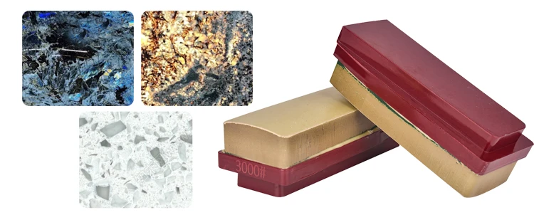 L140mm Resin Diamond Fickert Grinding Abrasive Block Abrasive Tools For ...