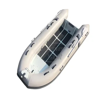 13ft Rib 390 Double Hull Aluminum Rib Inflatable Boat Shape Hypalon/pvc ...