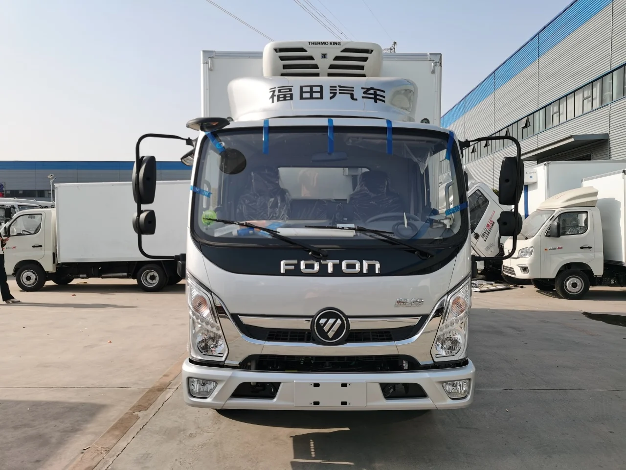 2025 FOTON 3 Tons Ice Cream Refrigerated Truck Freezer Refrigerator Box ...