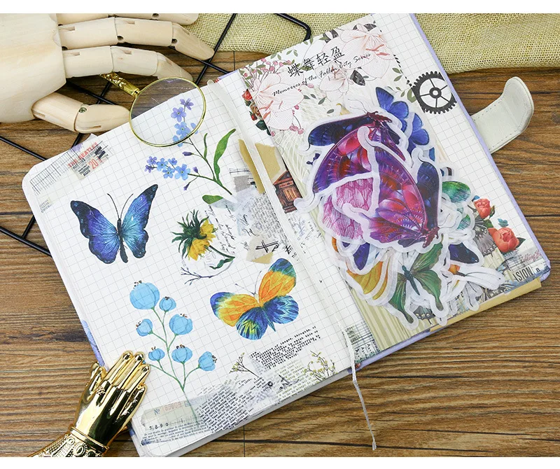 Creative Cute Cartoon Korean Paper Stickers Set for DIY