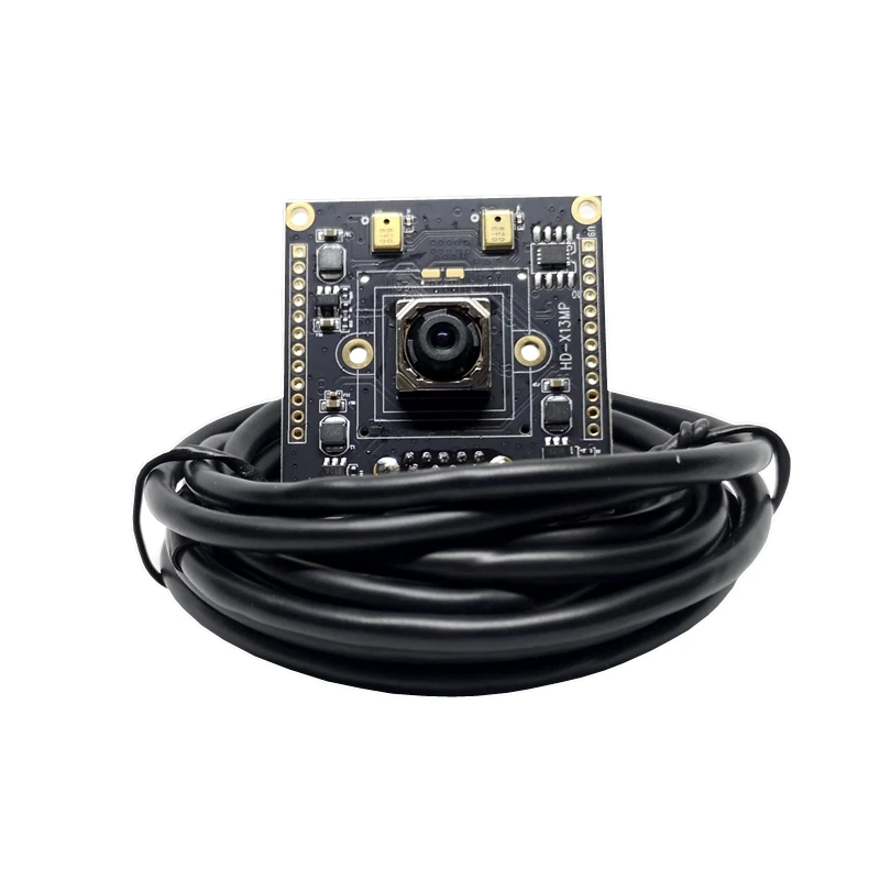 OEM 13Mp 4K Uvc Camera Module Cmos IMX378 Sensor 76 Degree Autofocus Usb2.0 Plug and Play Built ...
