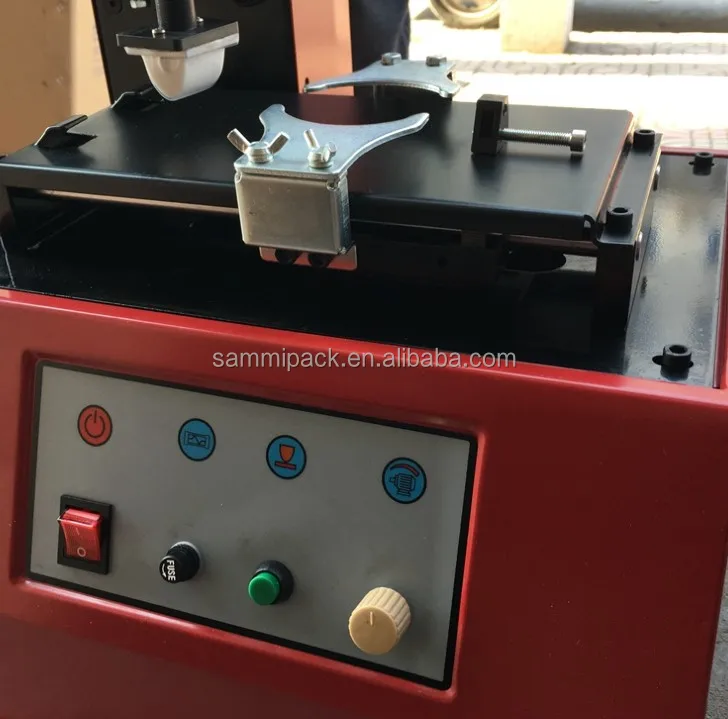 Manual Date Code Ink Pad Coding Printing Machine For Water Soft Drink ...