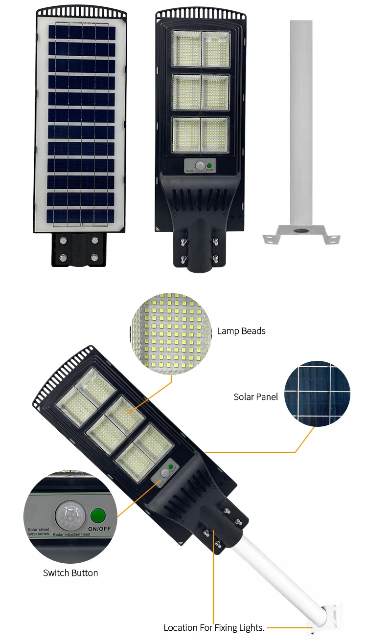 Esg Outdoor Panel System Led Integration 30w 60w 90w All In One Solar ...
