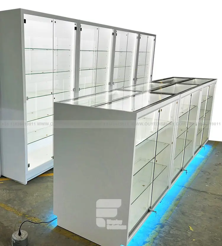 Tobacco Shop Display Furniture Hookah Lounge Furniture Smoke Shop Glass ...