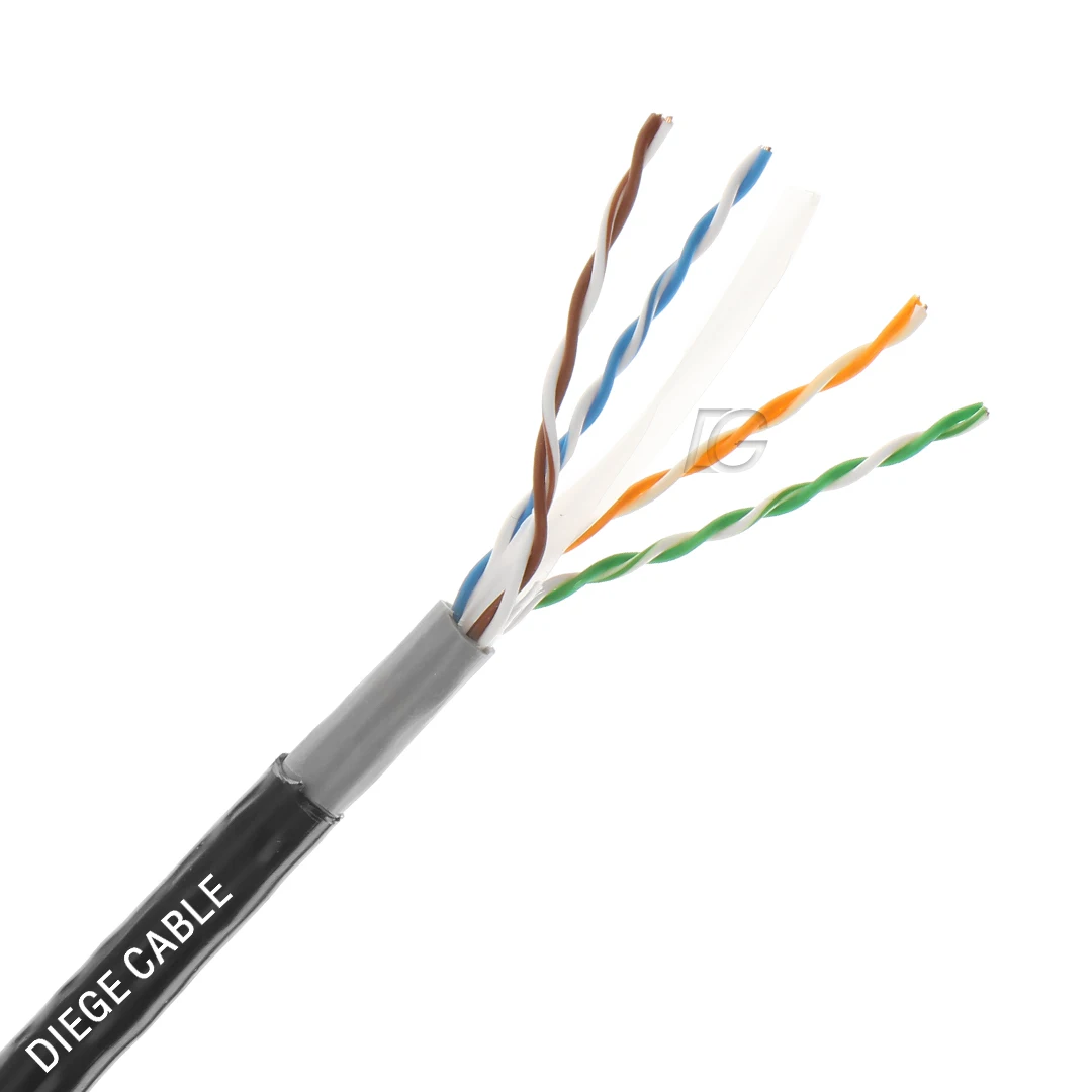 Outdoor Double Jacket Network Cable Utp Sftp Cat6 Cca Pure Copper Cat6 ...