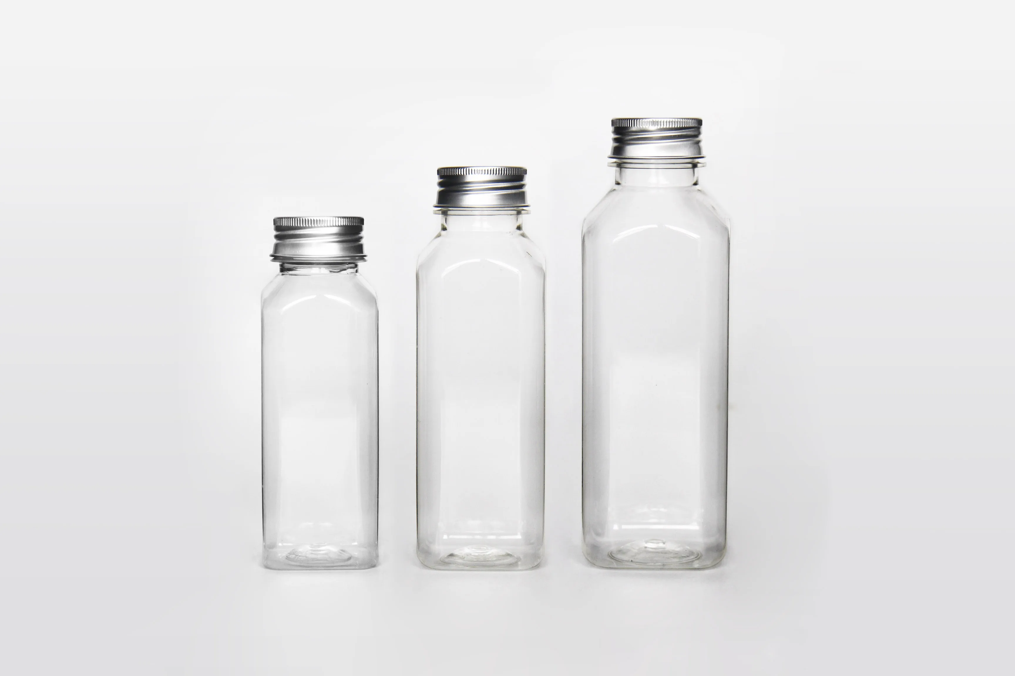 Biodegradable PLA Plastic Water Bottles 250ml & 500ml with Aluminum Lid ...