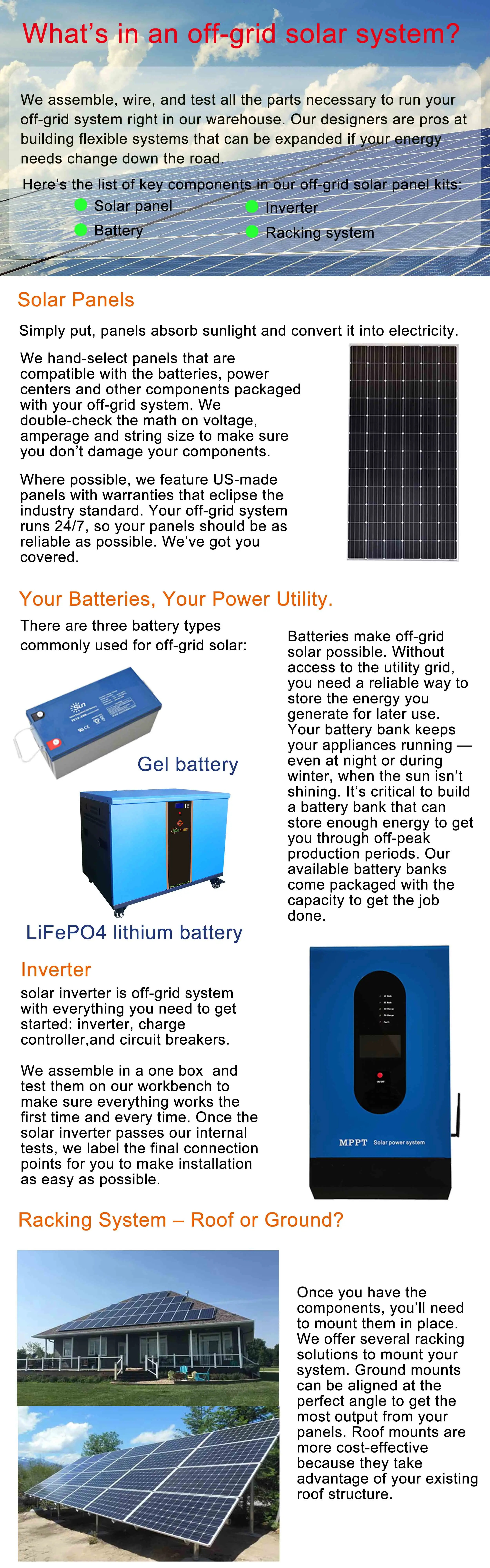 5KW Solar System Installation Cost - off-Grid Power Solutions