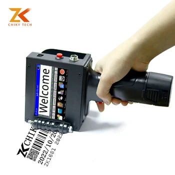 Automatic Handheld Inkjet Tij Printer Portable Printing Machine Date ...