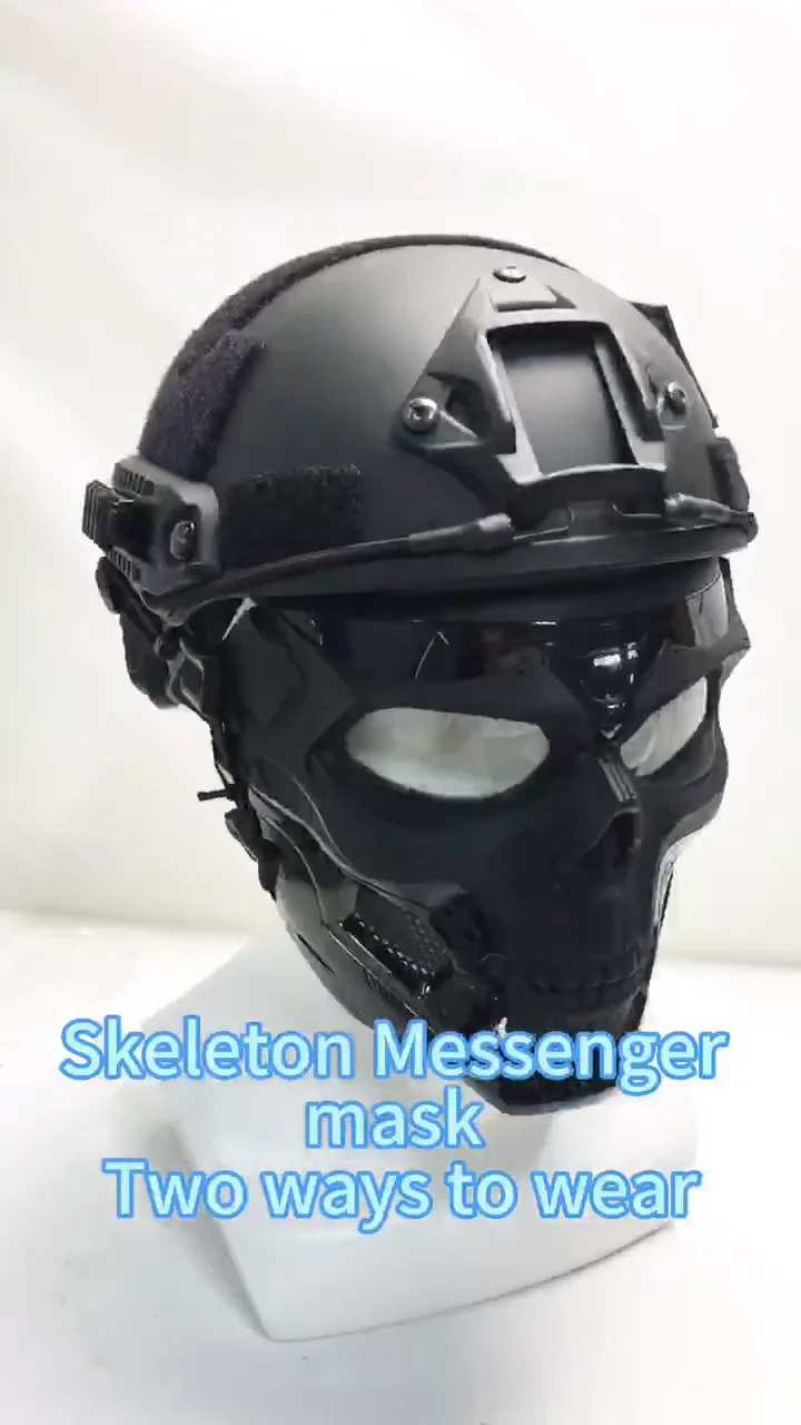 Actionunion Skeleton Ghost Mask Messenger Full Face Tactical Protective ...