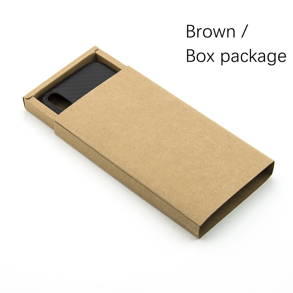Customize Kraft Paper Pvc Clear Window Phone Case Packaging Display ...