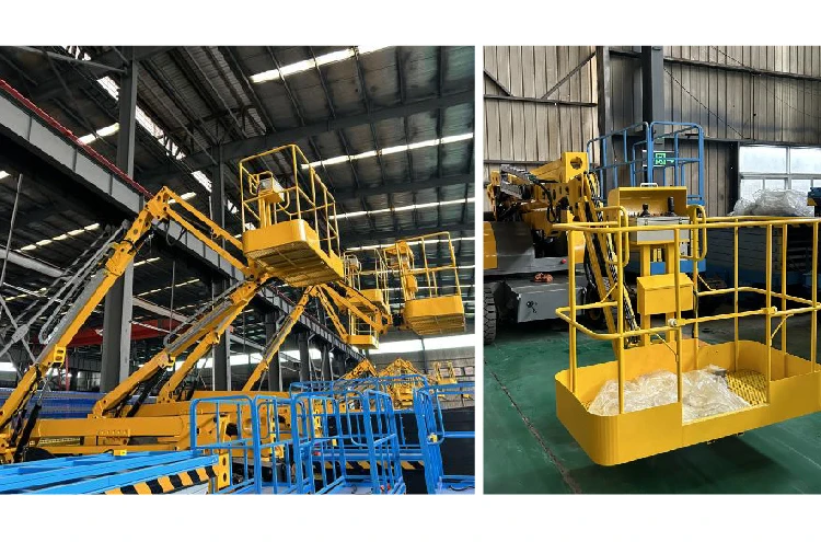 360 Degree Rotation Platform Boom Lift Articulated - Buy 19.8m Aerial ...