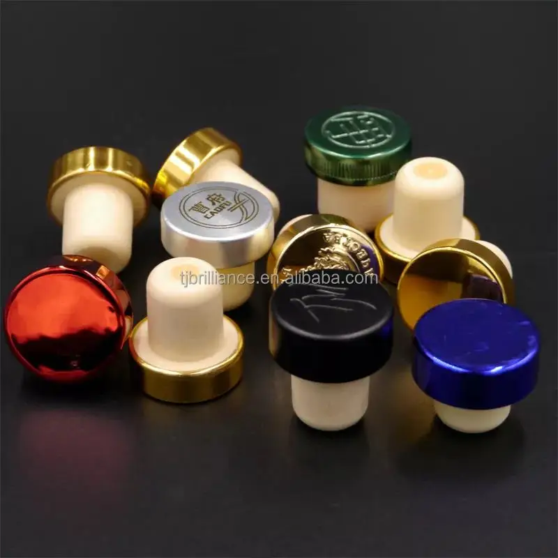 Customized Wooden Blank Carve Logo Wine Stoppers Bottle Stoppers Wine ...